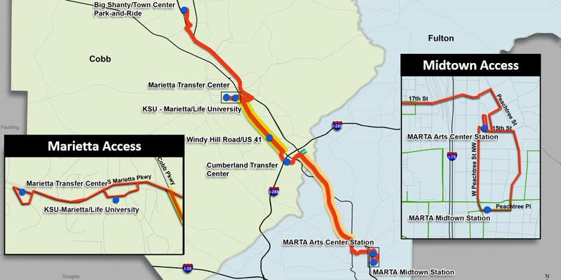 Cobb County Explores New Express Buses To Midtown Atlanta – WABE