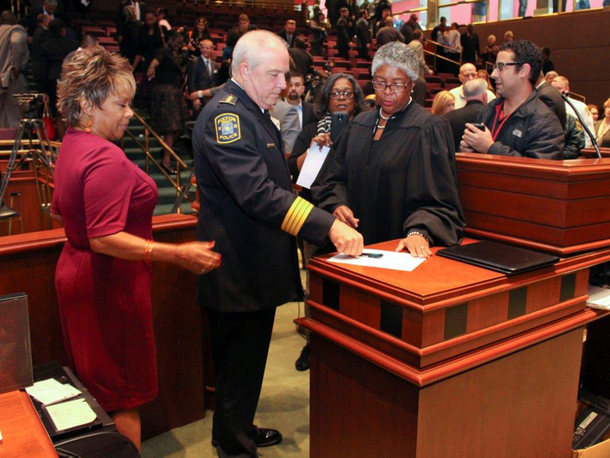 Fulton County Swears In New Police Chief – WABE