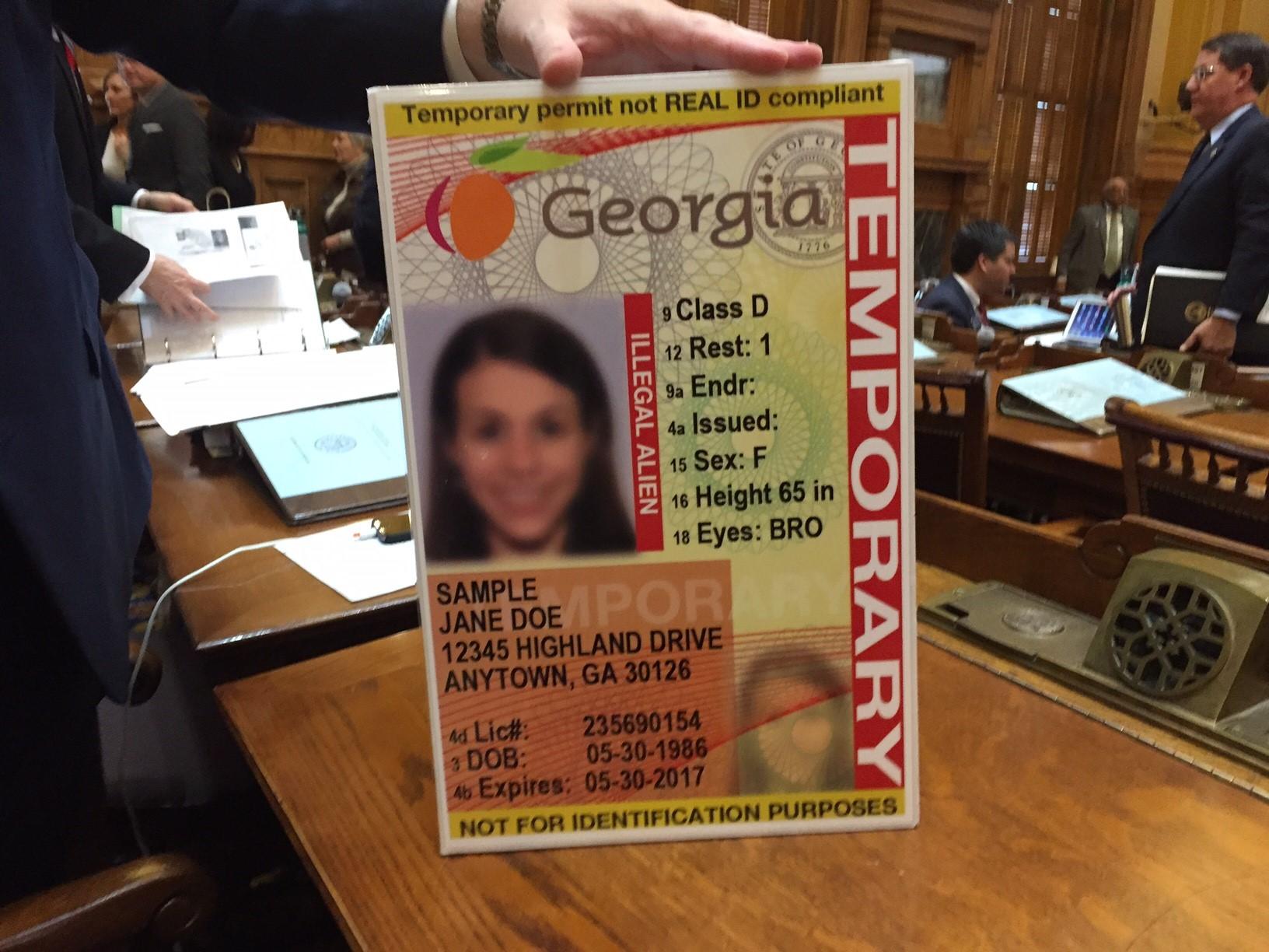 Ga. Senator Wants Separate Driver Cards For ‘Illegal Aliens’ – WABE