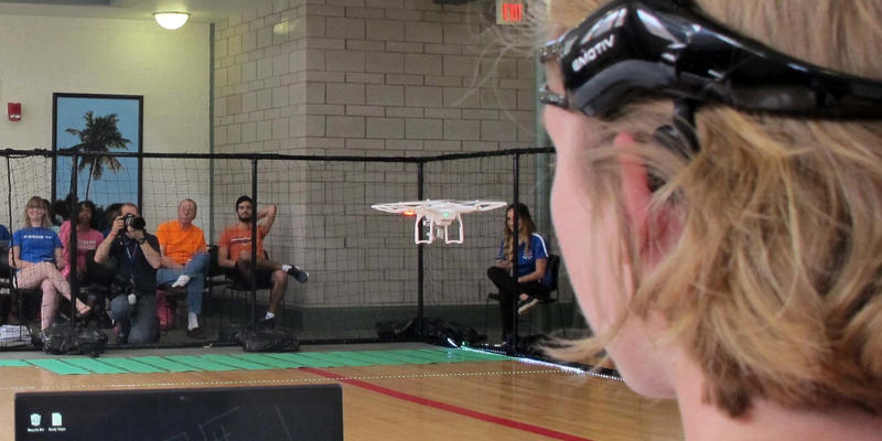 Ready, Set, Think! Mind-Controlled Drones Race To The Future – WABE