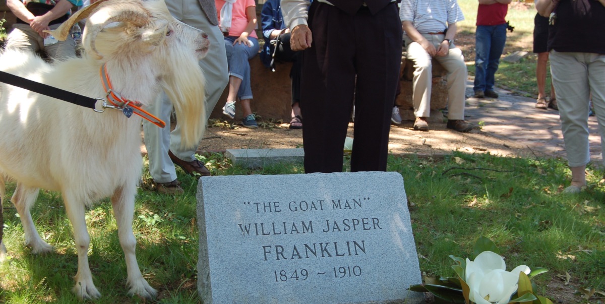 ‘The Goat Man’ Gets A Gravestone At Oakland Cemetery – WABE