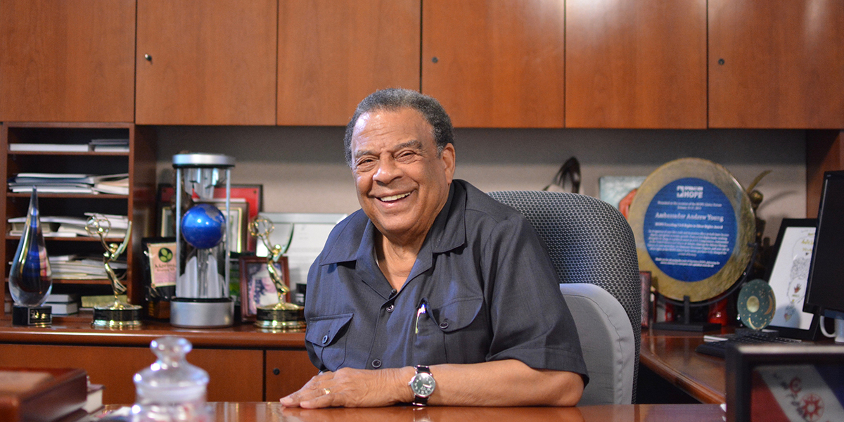 Andrew Young On 1996 Olympics: ‘We Were Working Together’ – WABE