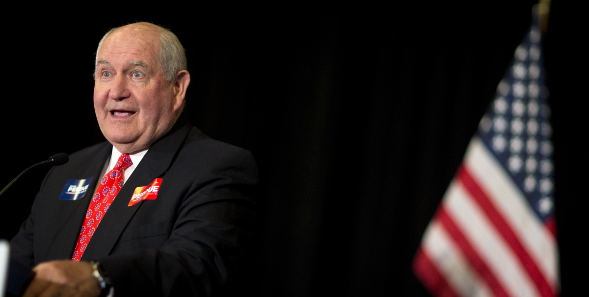 Potential Cabinet Pick Gov. Sonny Perdue, Trump Talk Farming – WABE