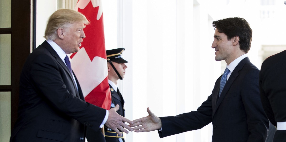 Canada’s Trudeau Talks Trade With Trump At White House – WABE