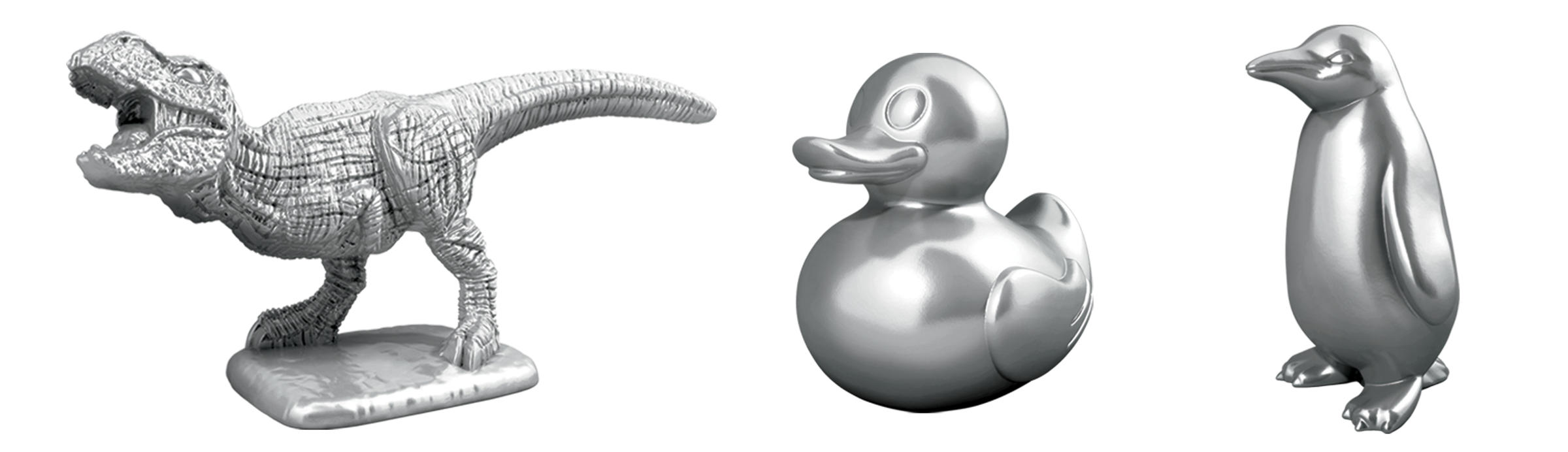 Never Mind The Emojis: ‘Monopoly’ Welcomes The T-Rex, Duck And Penguin ...