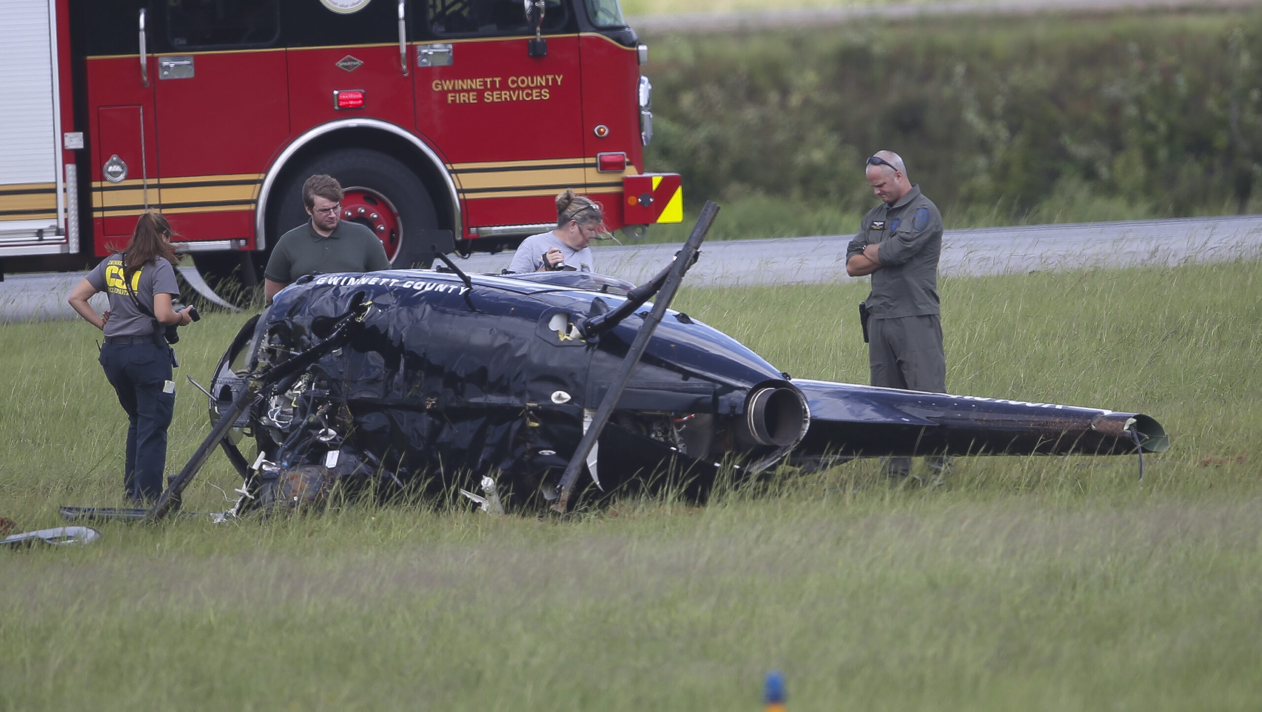 Police Helicopter Crashes Near Atlanta; 2 Officers Hurt – WABE