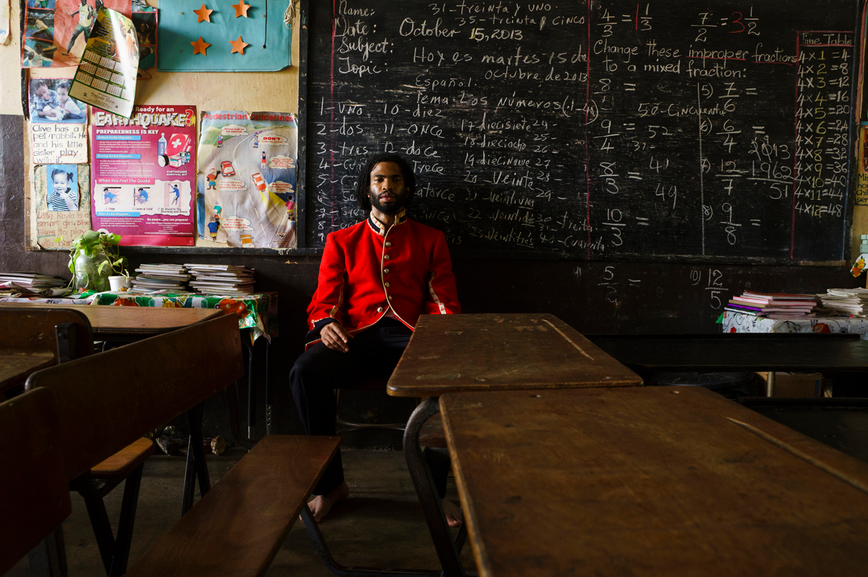 Artist Cosmo Whyte Explores Migration Through Paint, Performance – WABE