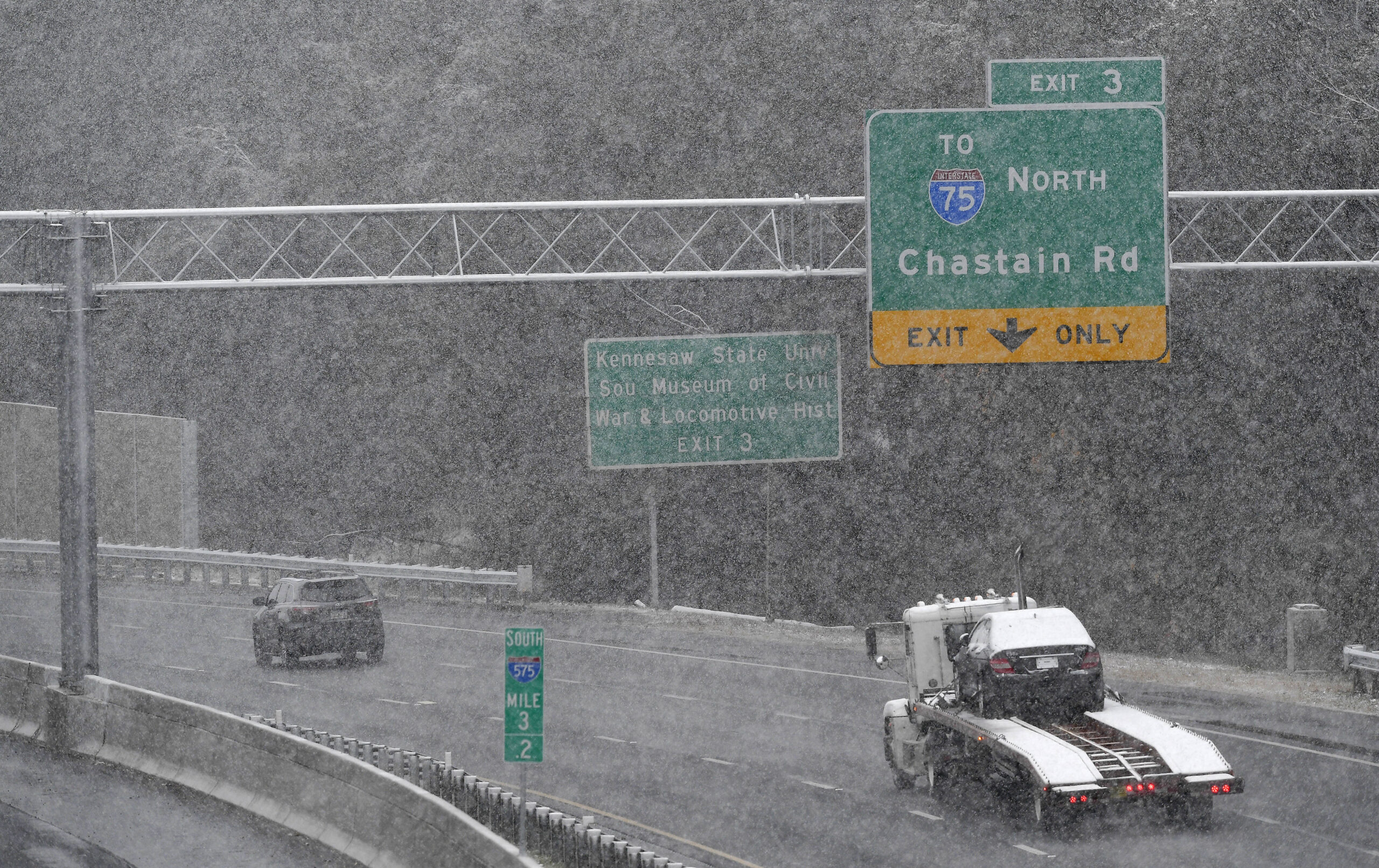 Atlanta Worries Over Traffic, Safety As Snow Falls – WABE