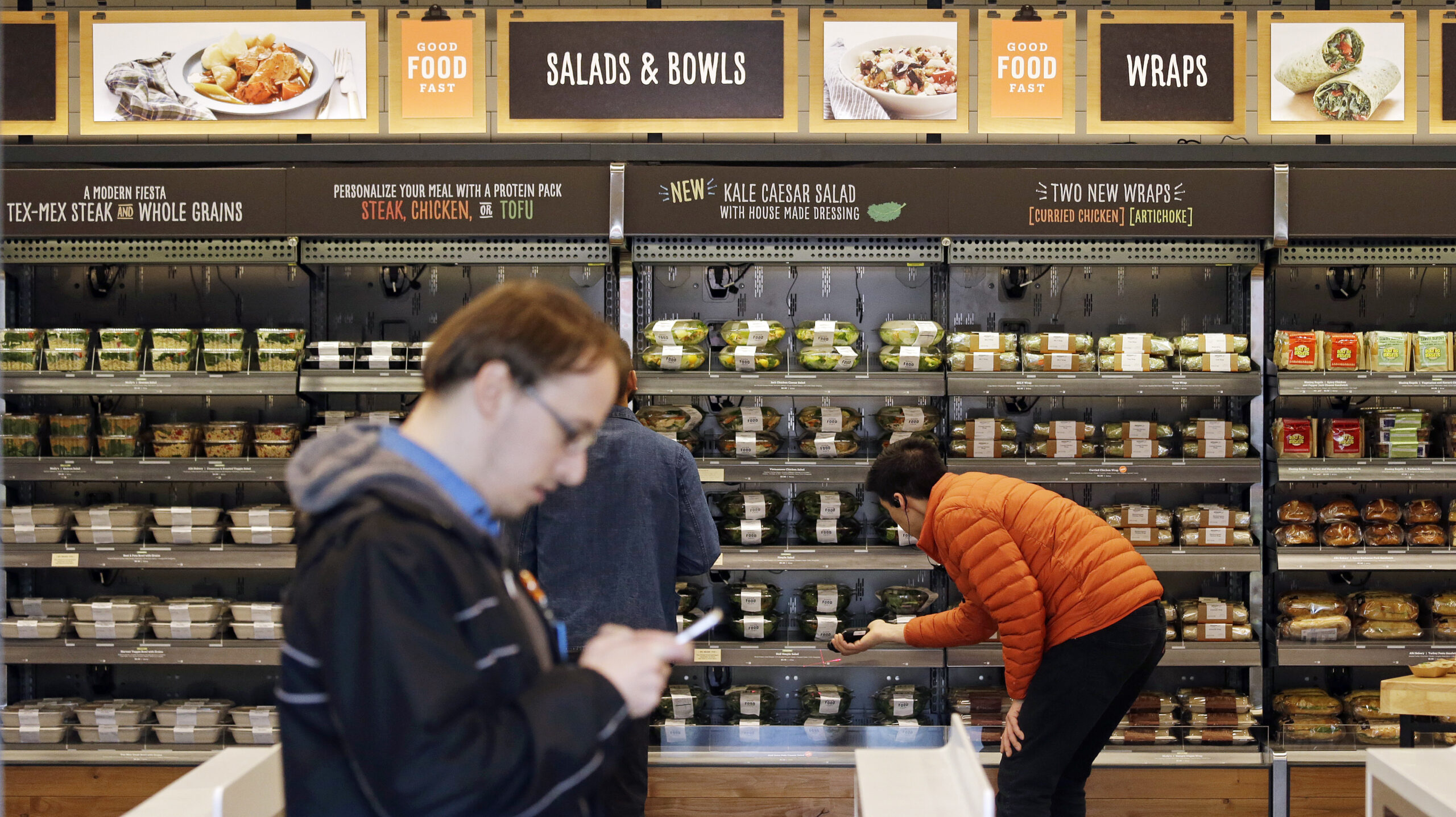 Amazon’s Cashier-Less Seattle Grocery Opens To The Public – WABE