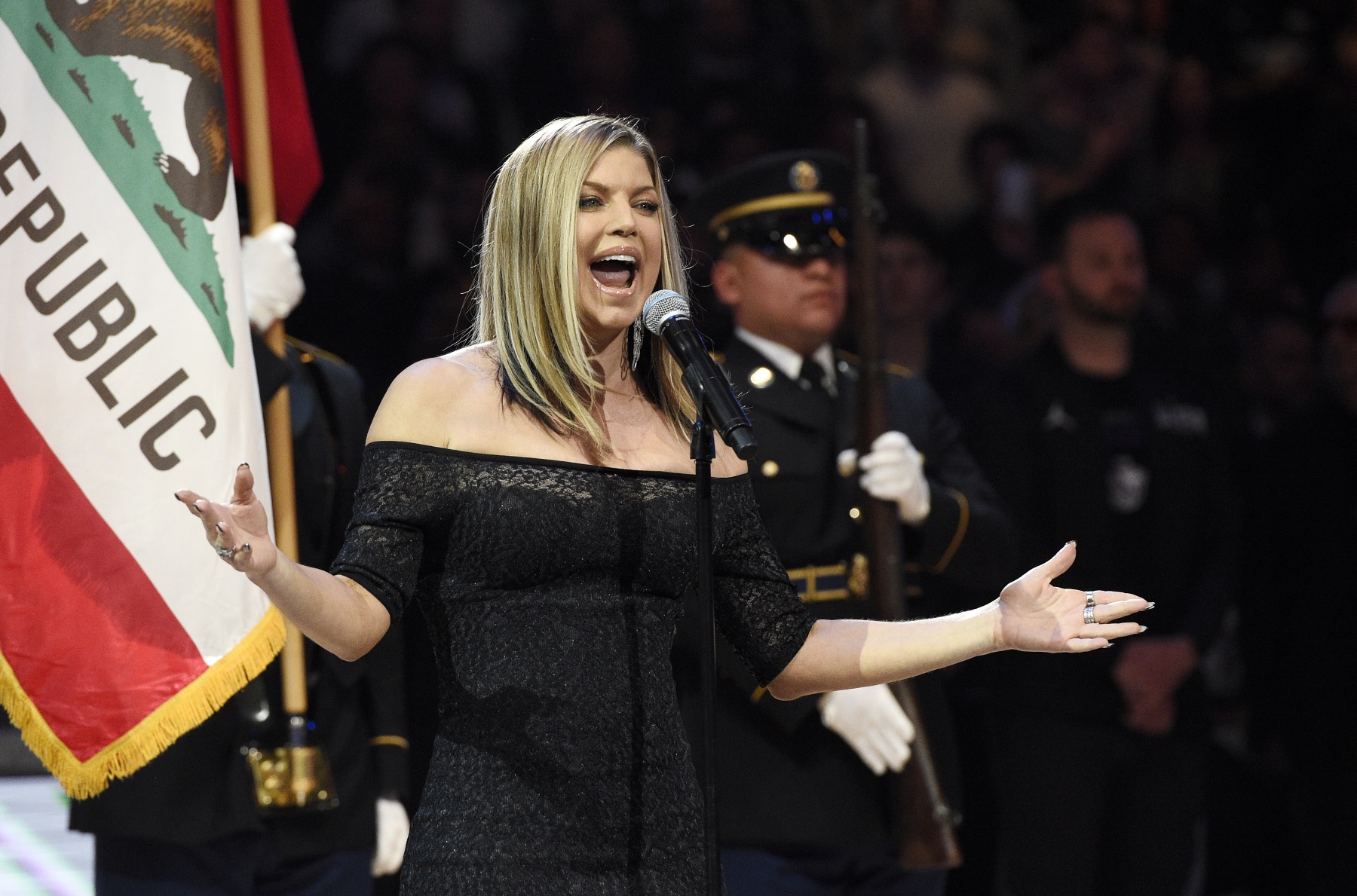 Fergie’s NBA All-Star Game National Anthem Confuses, Amuses – WABE