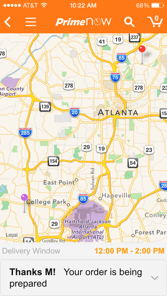 Amazon Launches One-Hour Delivery Service In Atlanta – WABE