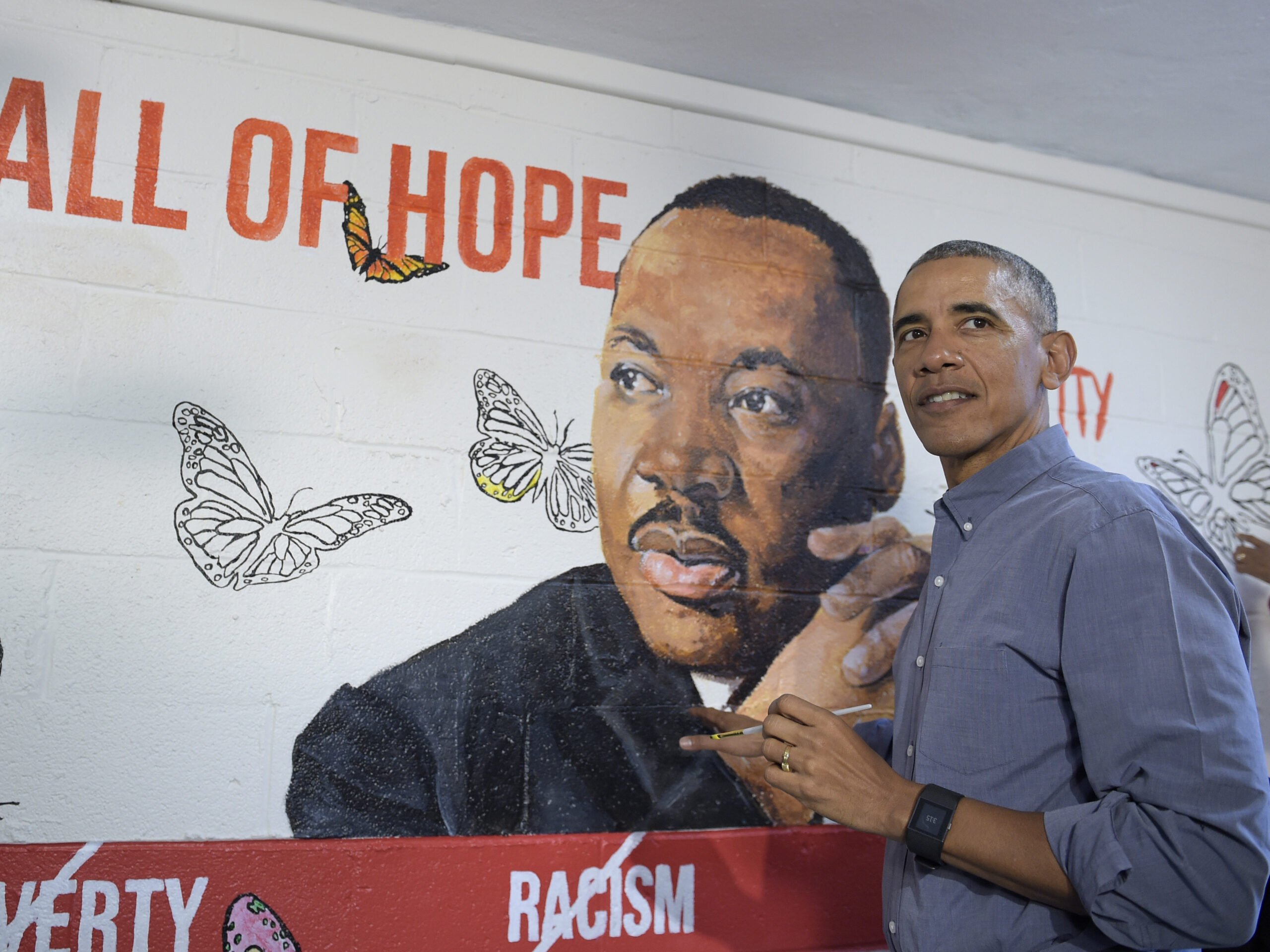 Barack Obama And John Lewis Remember The Work Of Martin Luther King Jr ...