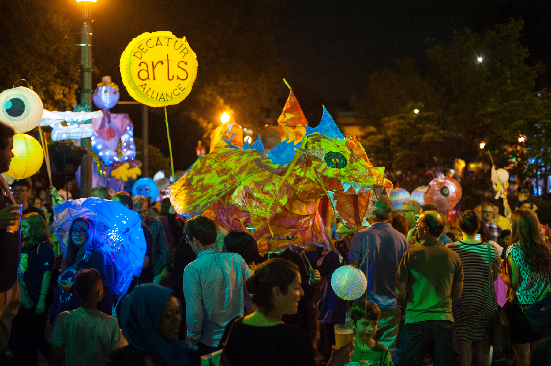 Your Guide To The 2018 Decatur Lantern Parade – WABE