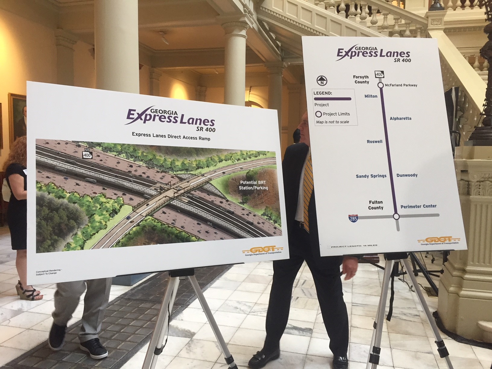 Ga. To Invest in Bus-Rapid Transit Along 400 – WABE