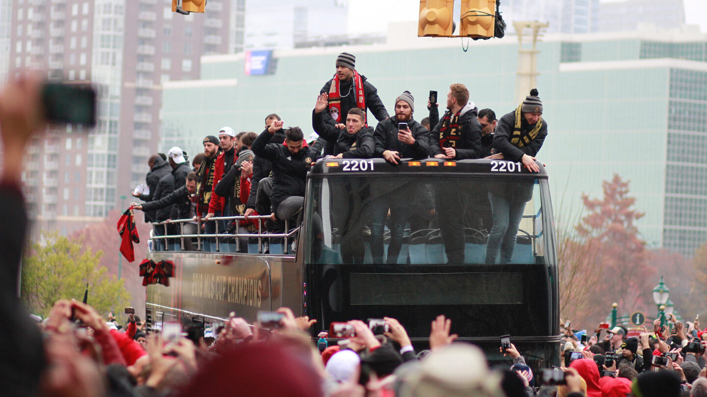PHOTOS: Atlanta Celebrates Soccer Champs With Parade, Pep Rally – WABE
