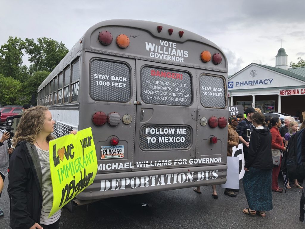 Georgia ‘Deportation Bus’ GOP Candidate Reports To Jail – WABE