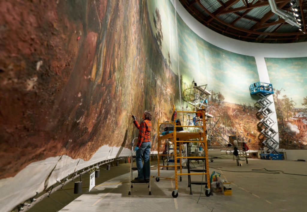 The Cyclorama Finds A New Home At The Atlanta History Center – WABE