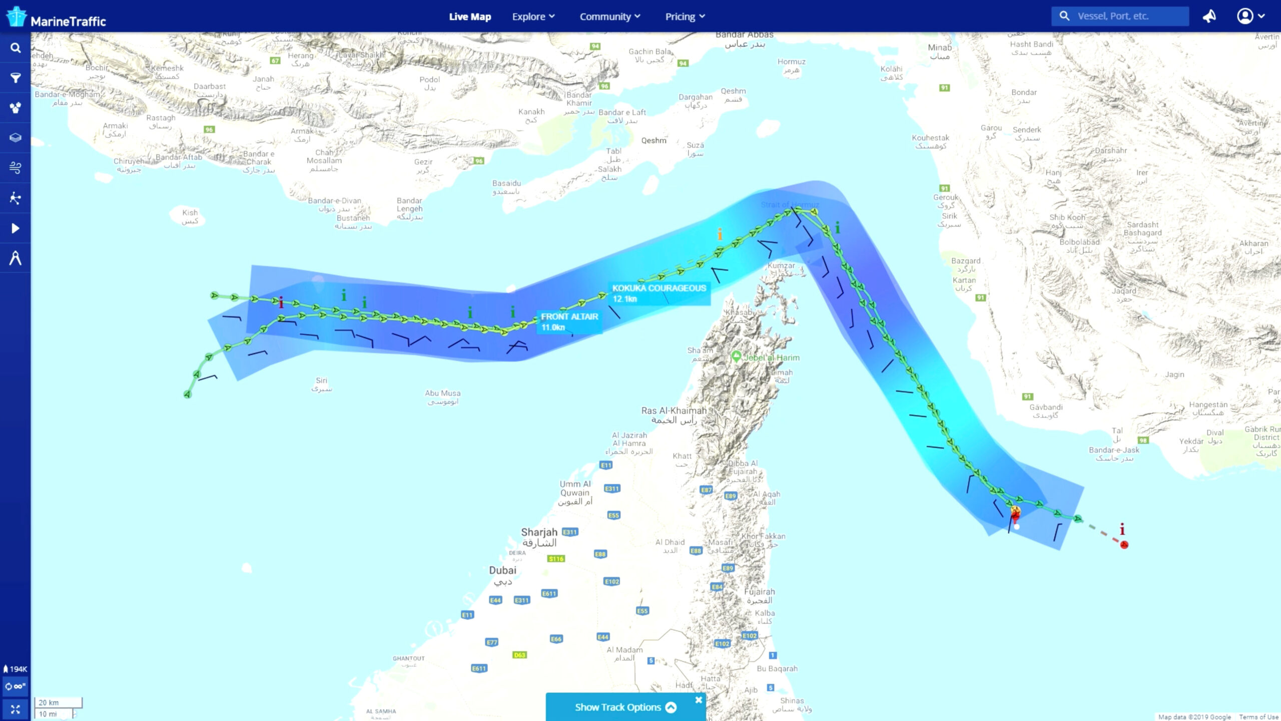 Tankers On Fire In Gulf Of Oman After Suspected Attack – WABE