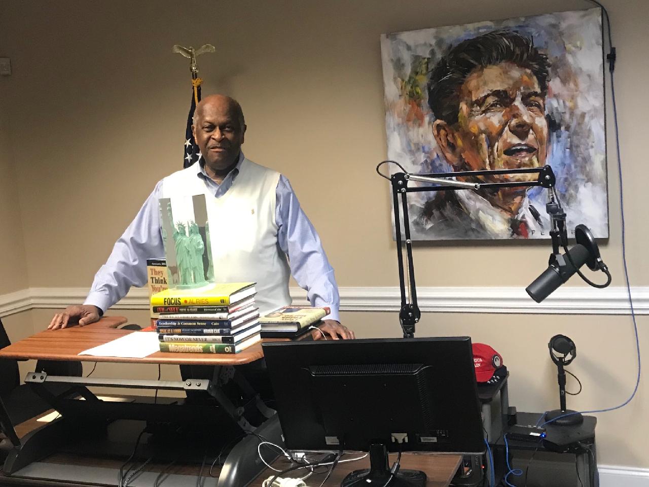 Herman Cain Adamantly Supports President Trump And Stands By His ...