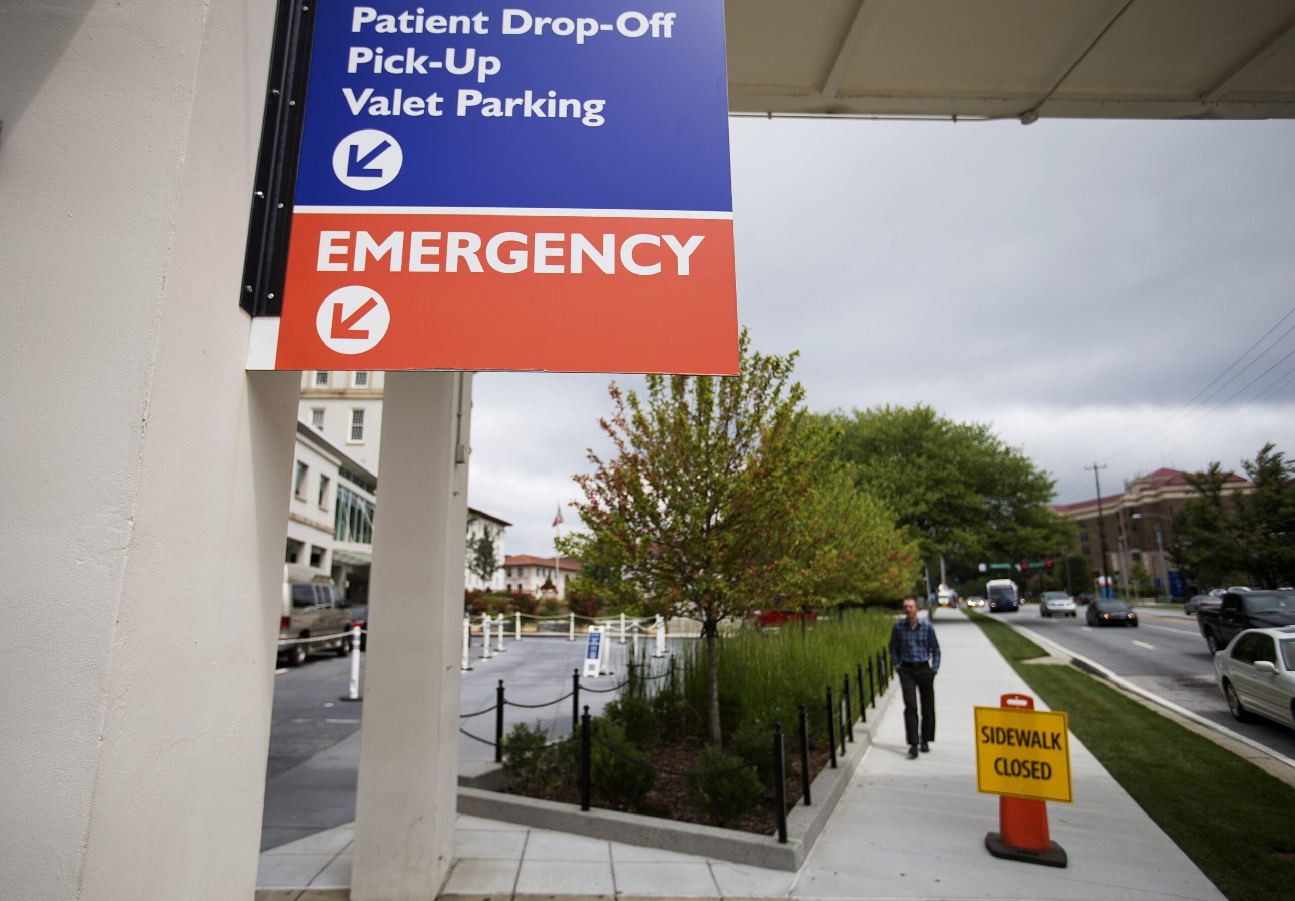 Hospital Patient Drop Off Sign