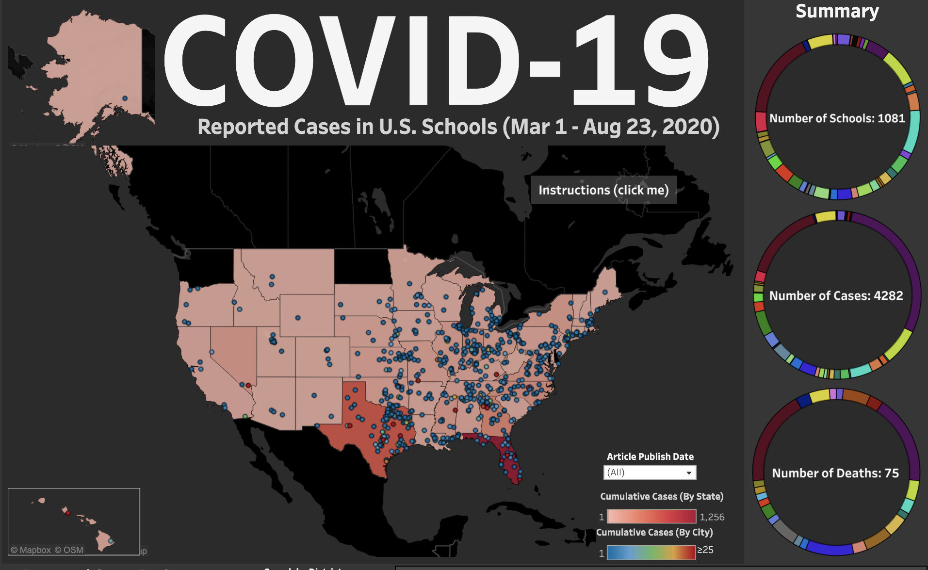 How Many Coronavirus Cases Are Happening In Schools? This Tracker Keeps ...