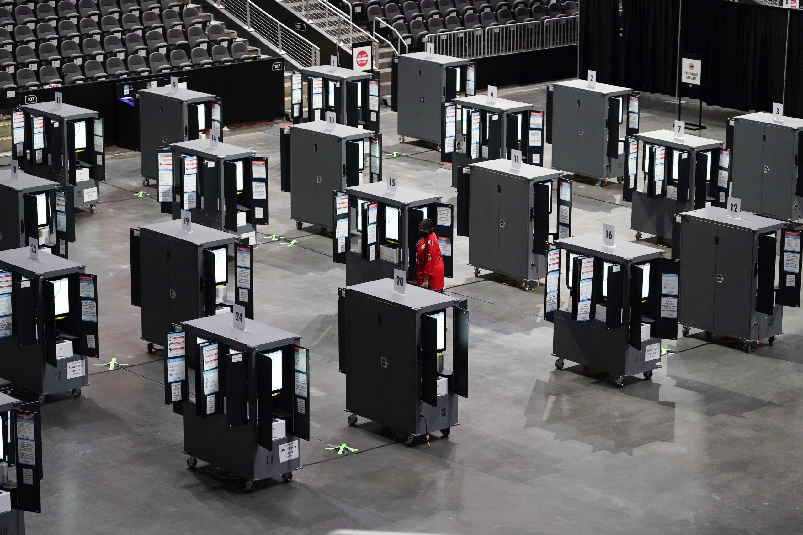 Arenas, Stadiums Find New Life As Safer Options For Voting – WABE