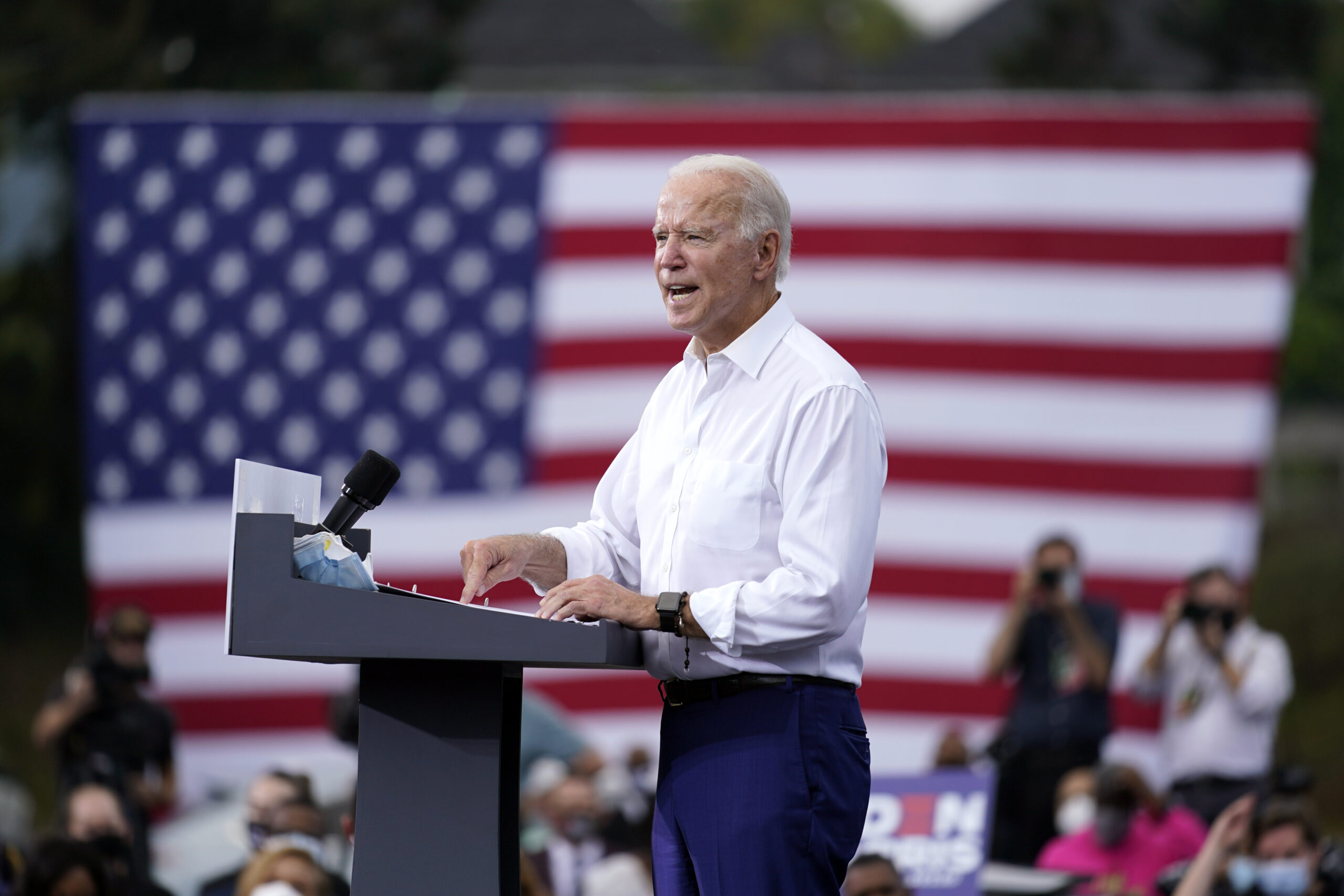 Biden Goes On Offense In Georgia While Trump Targets Midwest – WABE