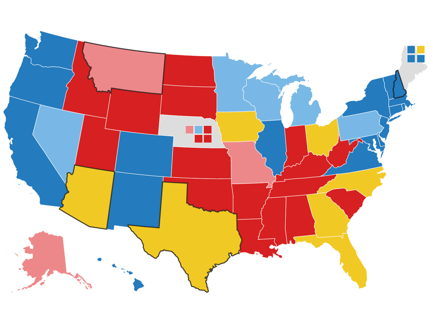 Final NPR Electoral Map: Biden Has The Edge, But Trump Retains Narrow ...