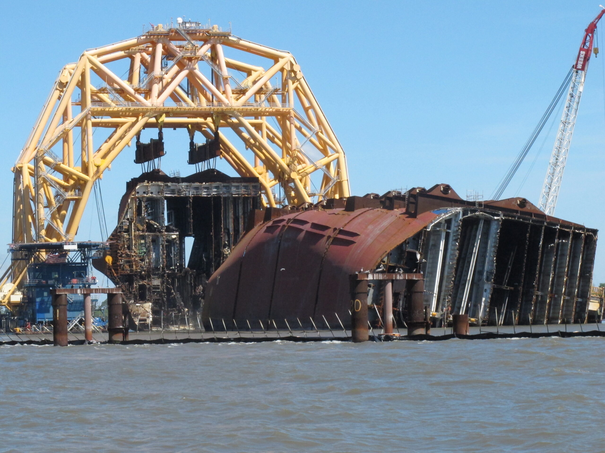 Shipwreck Demolition On Georgia Coast Is Halfway Done, Several Months ...