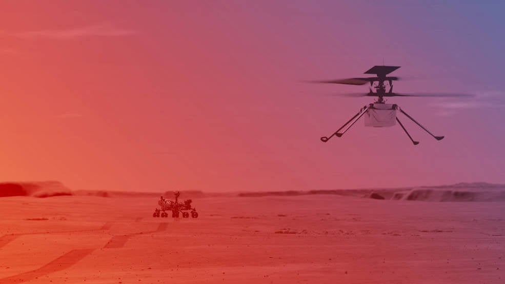 Success! NASA’s Ingenuity Makes First Powered Flight On Mars – WABE