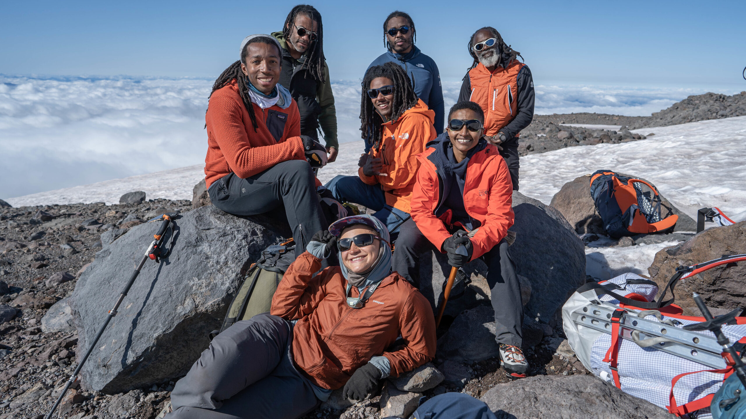 A mountaineering group is aiming to be the 1st all-Black team to climb ...
