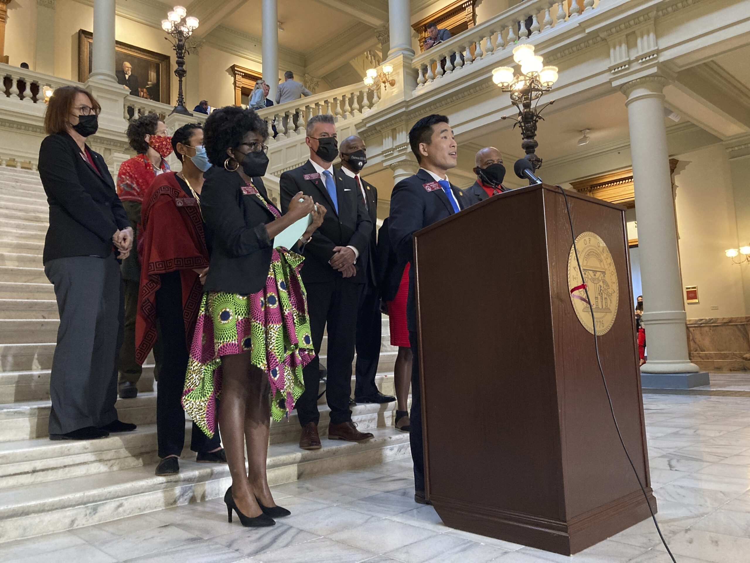 Georgia GOP lawmakers redrawing districts in Democratic counties – WABE