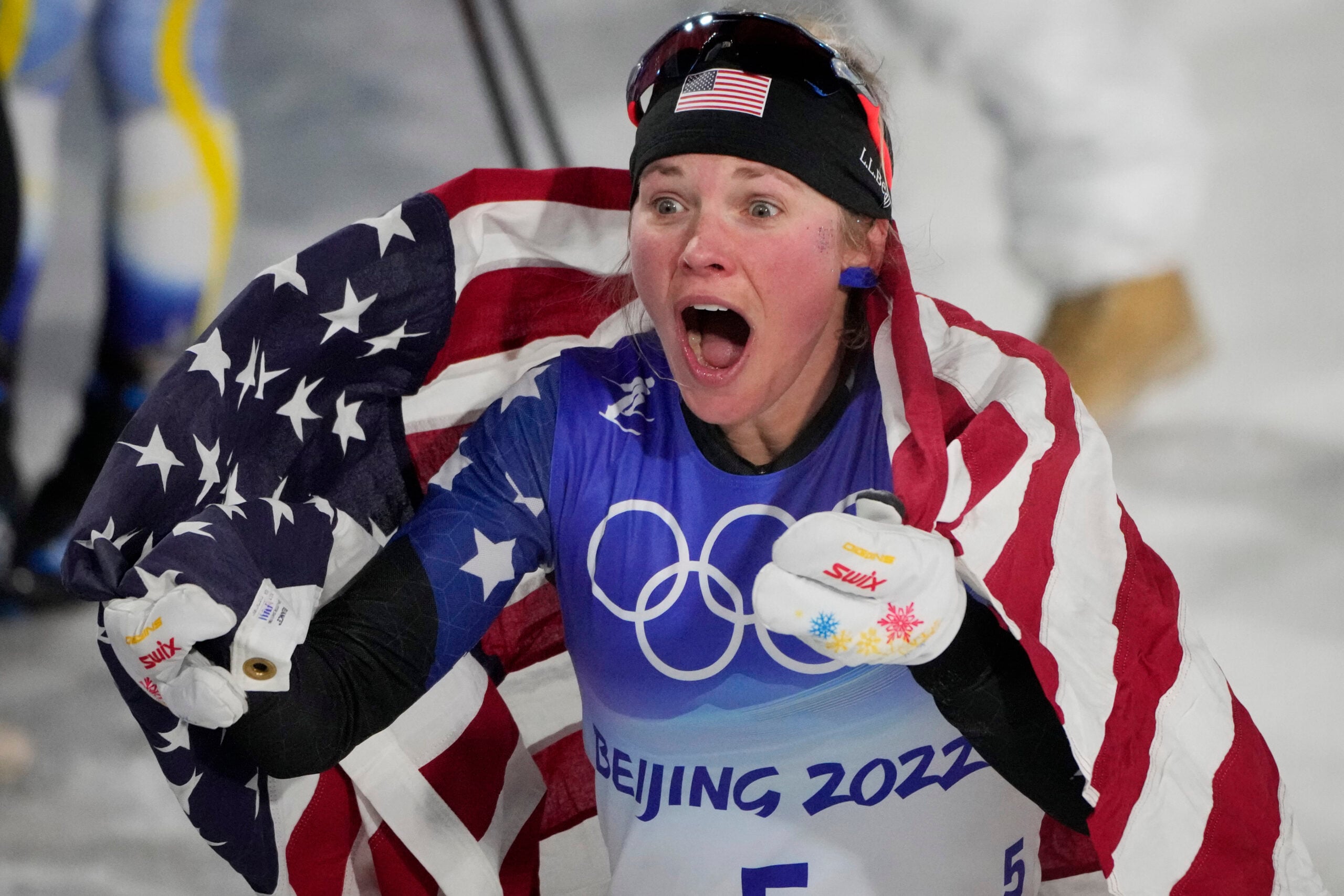 Jessie Diggins wins first-ever U.S. Olympic medal in cross-country ...