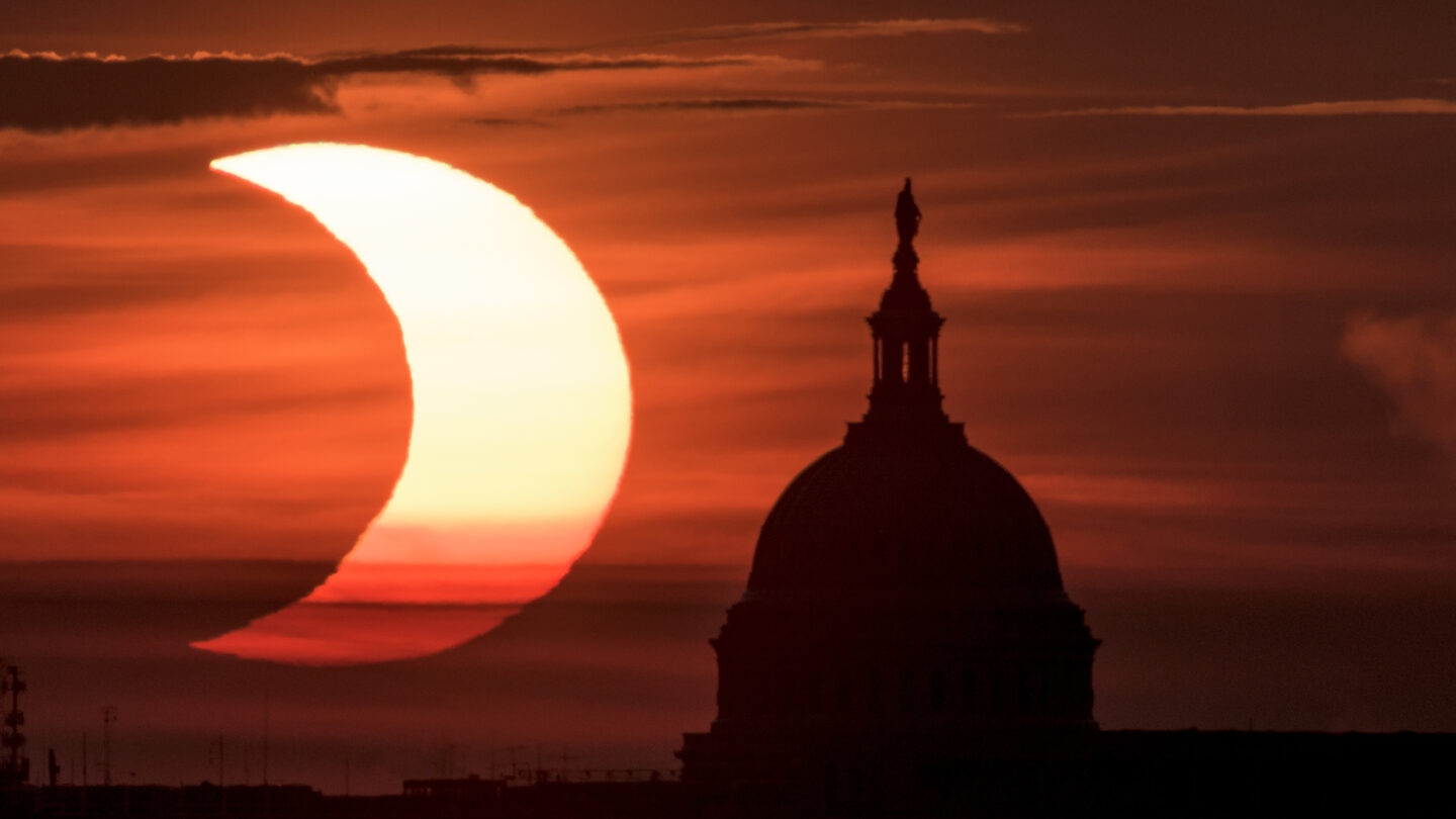 A partial solar eclipse is happening soon. Here’s who will be able to ...
