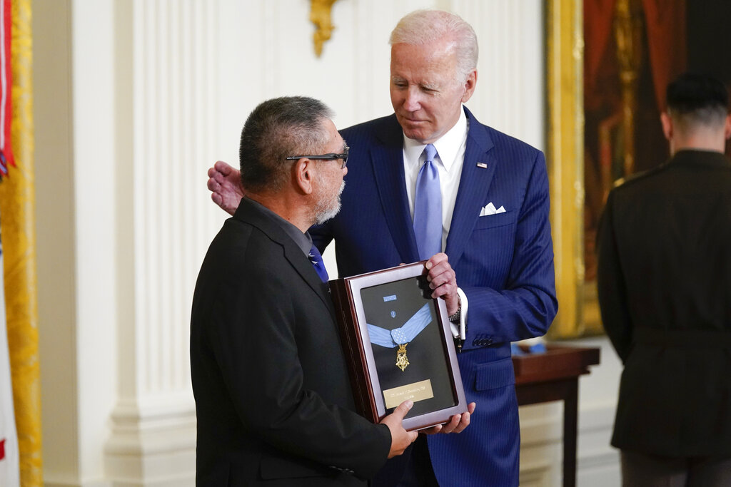 Biden awards Medal of Honor to 4 for Vietnam heroism – WABE