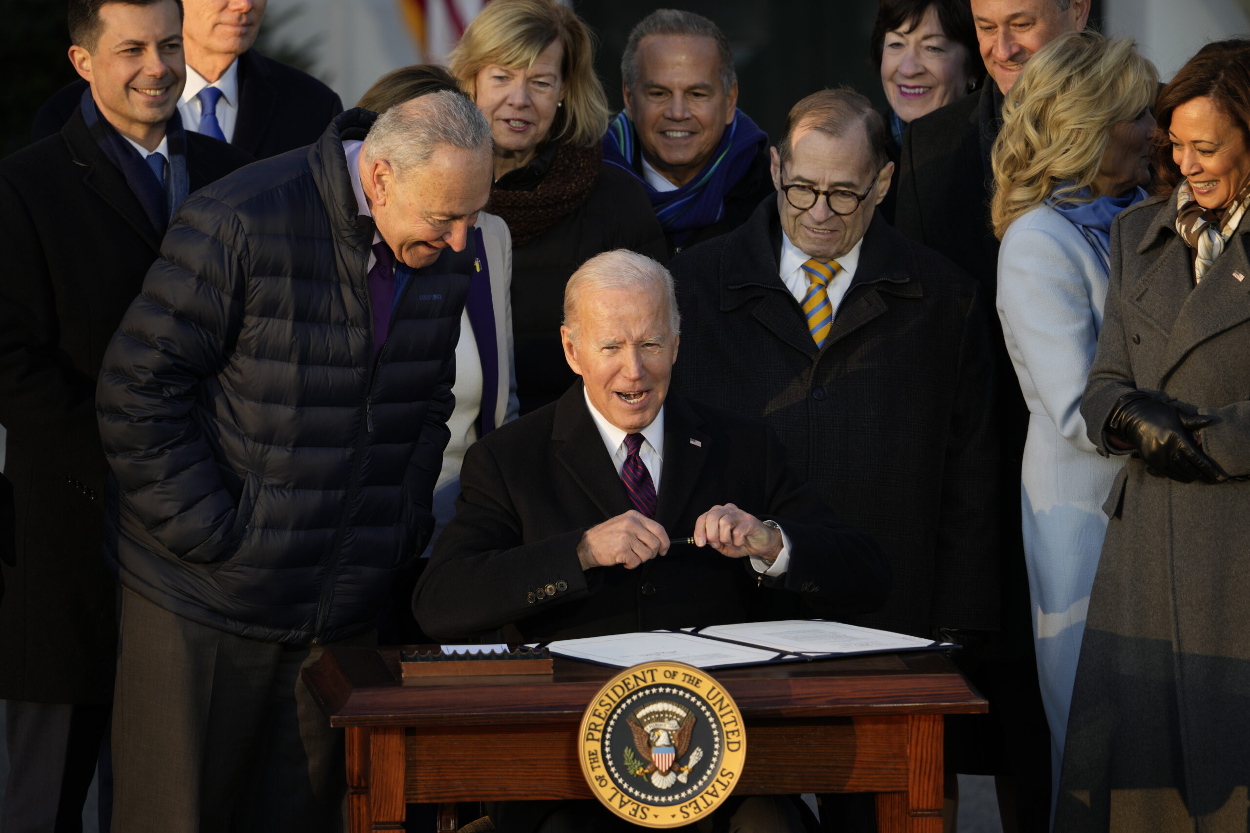 Biden signs gay marriage bill at White House ceremony – WABE