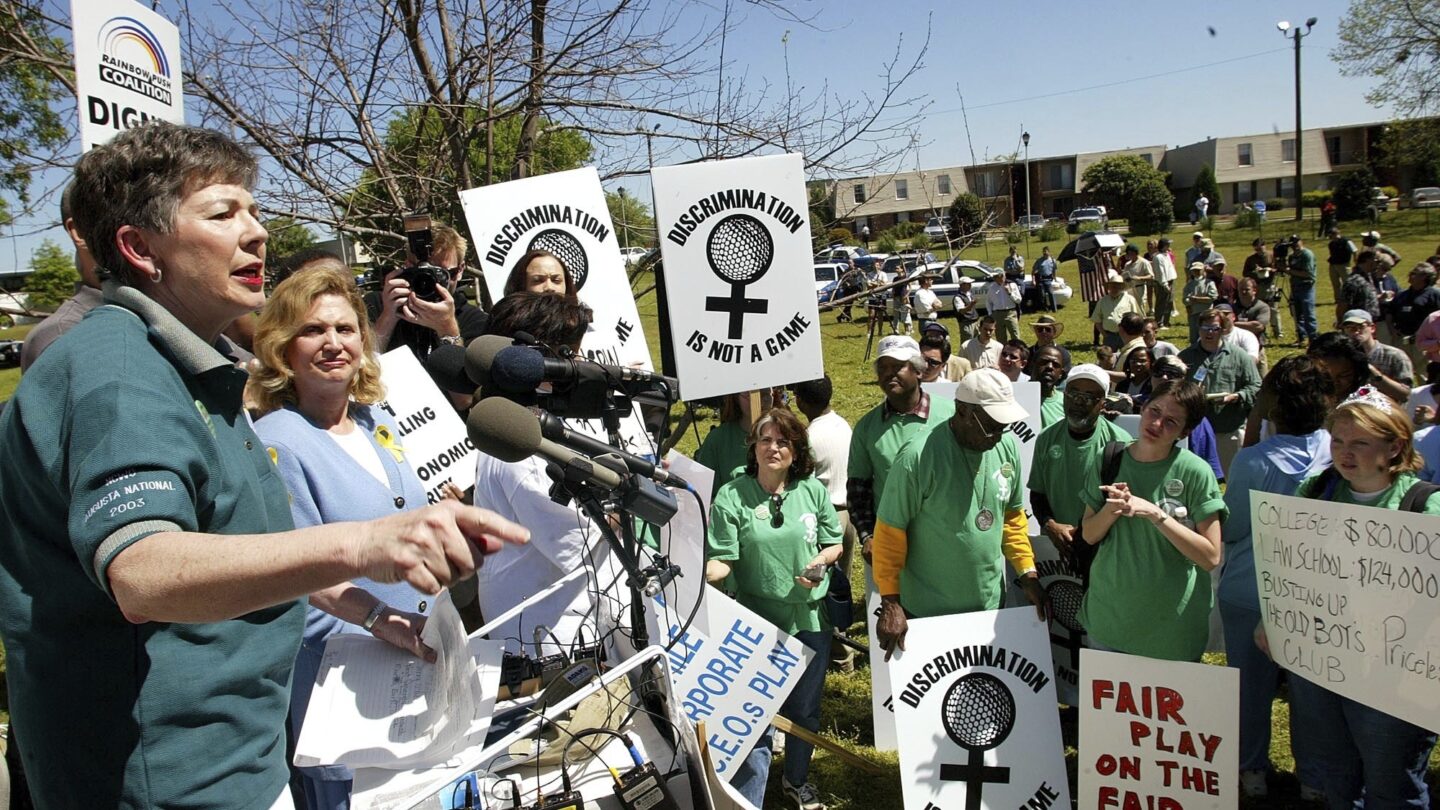 2023 Masters: 20 years after protests, women still look ahead – WABE