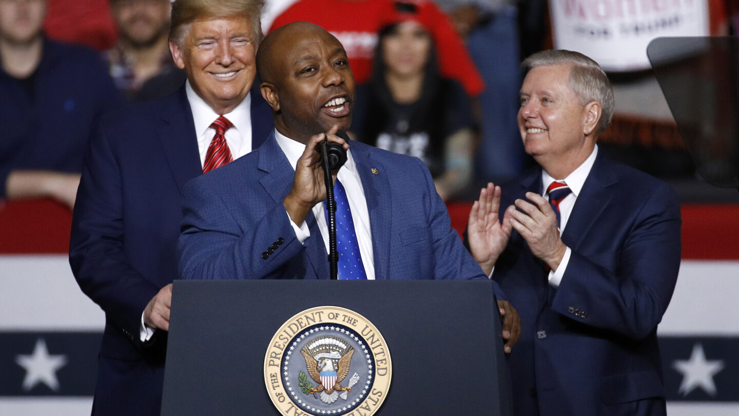 Trump’s welcome of Scott into 2024 race shows his calculus: The more GOP rivals, the better for ...