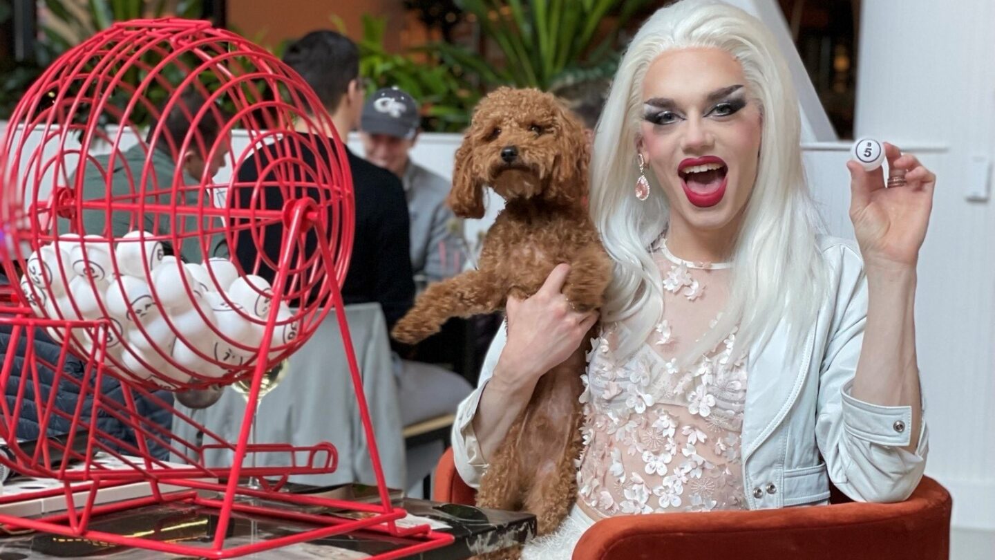Drag queen Brigitte Bidet hosts free Drag Bingo on Sundays at Politan ...