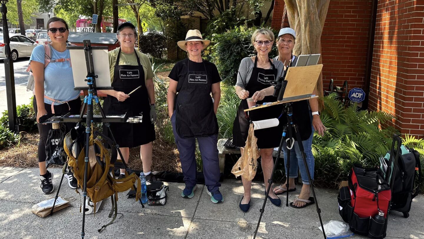 Virginia Highland ‘Plein Air’ Painters celebrate first major exhibit at ...