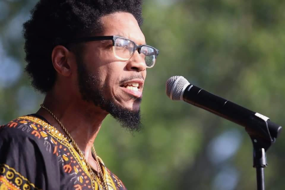 Atlanta-based spoken word artist B Rockstar uses his poetry to promote ...