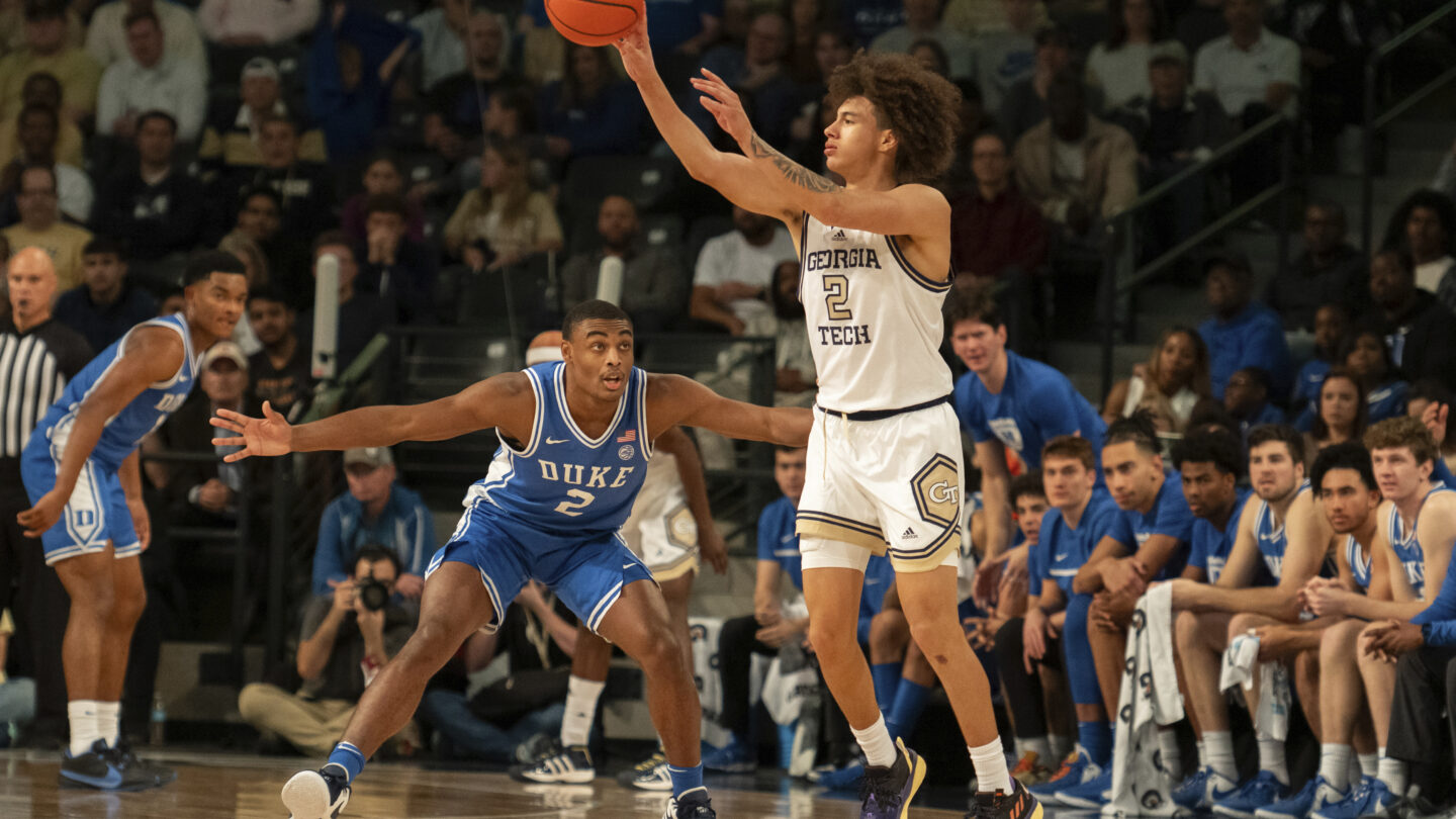 Georgia Tech beats No. 7 Duke 72-68, handing Blue Devils their 2nd loss ...