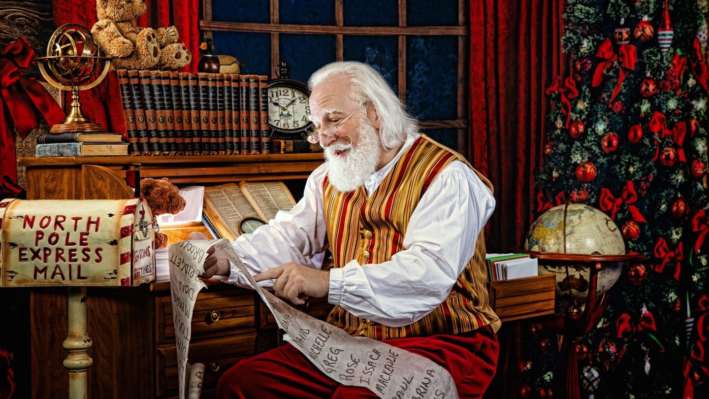 Santa Rick on hope, imagination and training members of the Claus ...