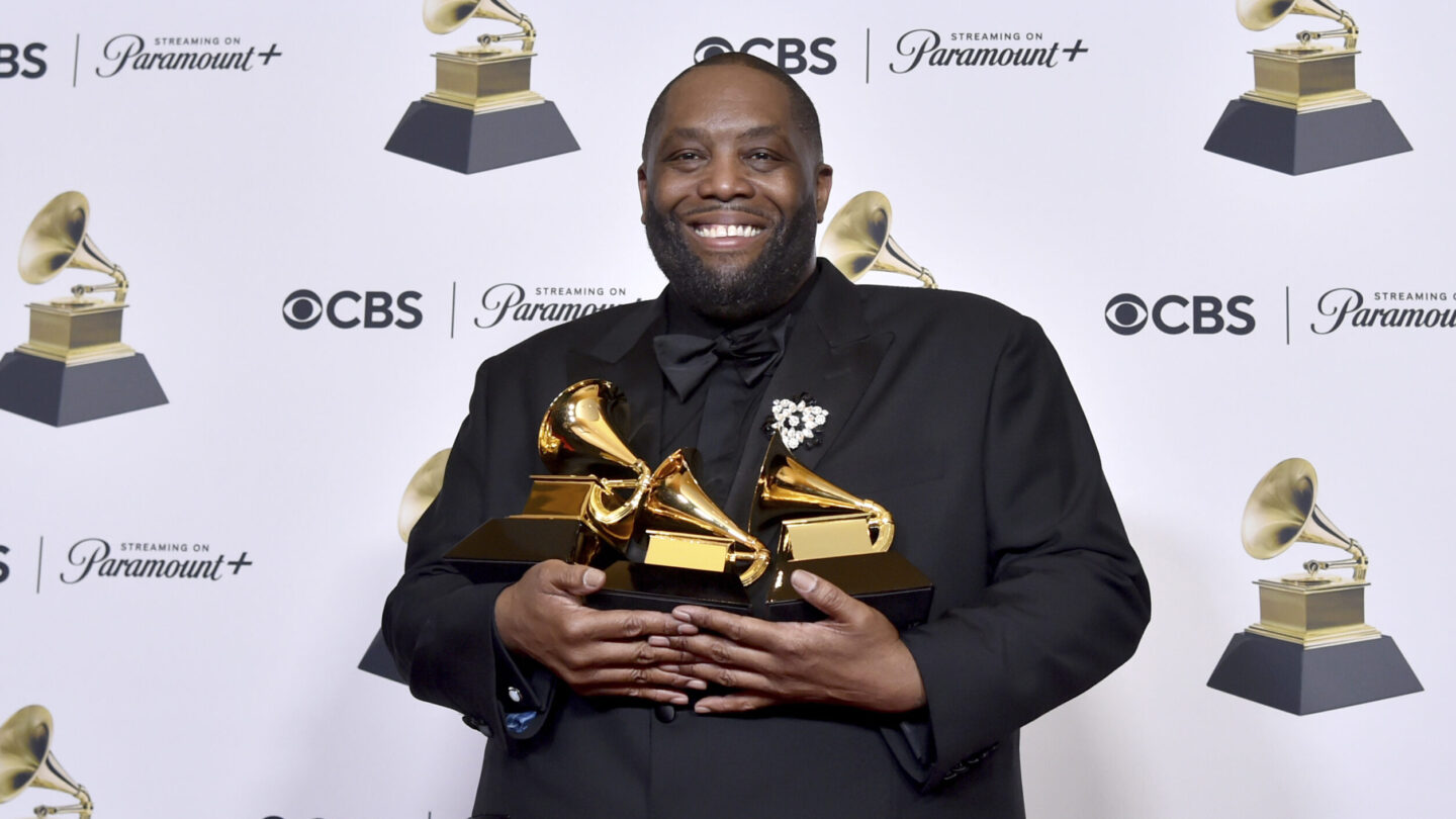 Atlanta rapper Killer Mike detained by police at the Grammy Awards ...