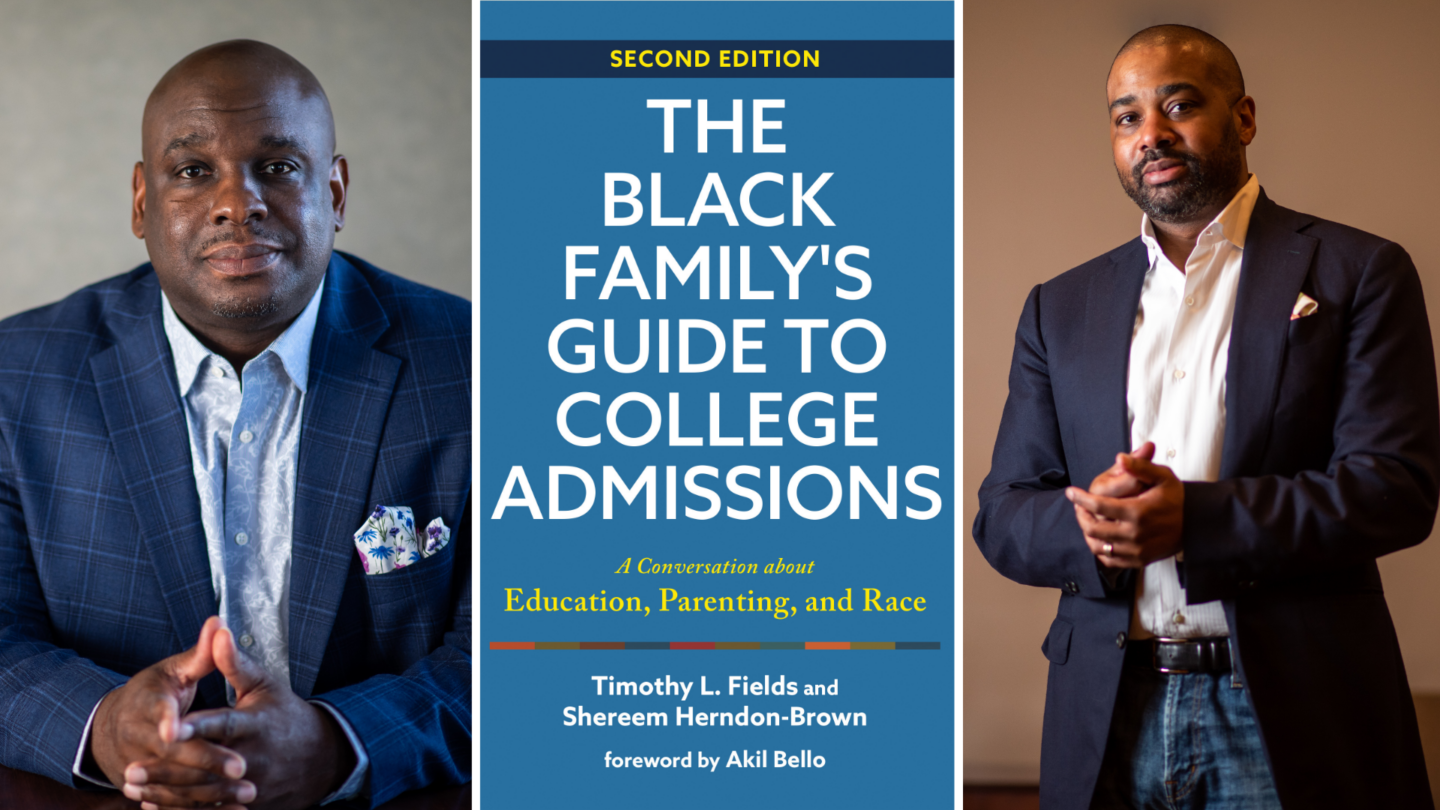 New book hopes to serve as a resource guide to Black families navigating the college admission ...