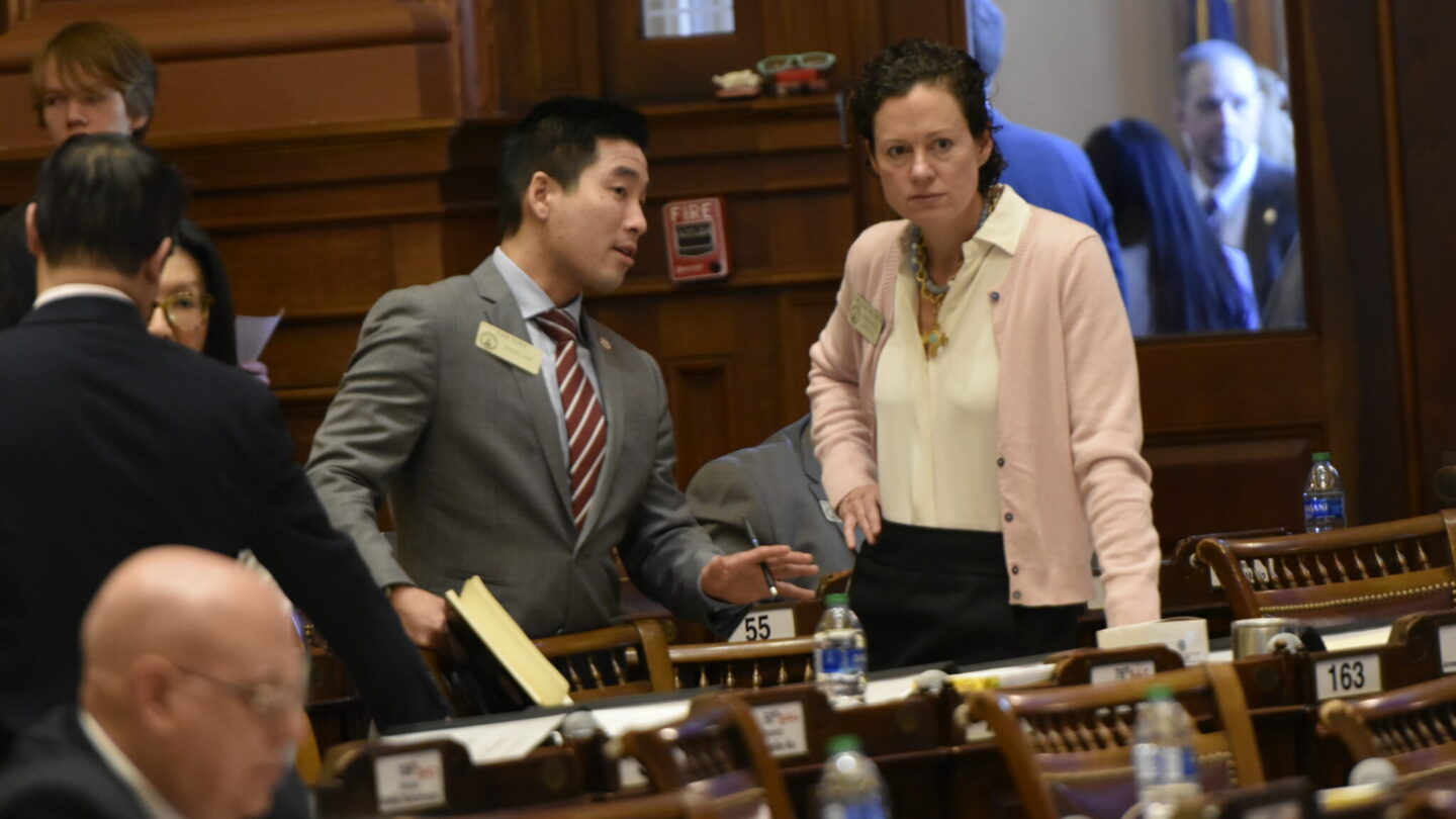 Lawmaker mothers with children in tow are still few in numbers but ...