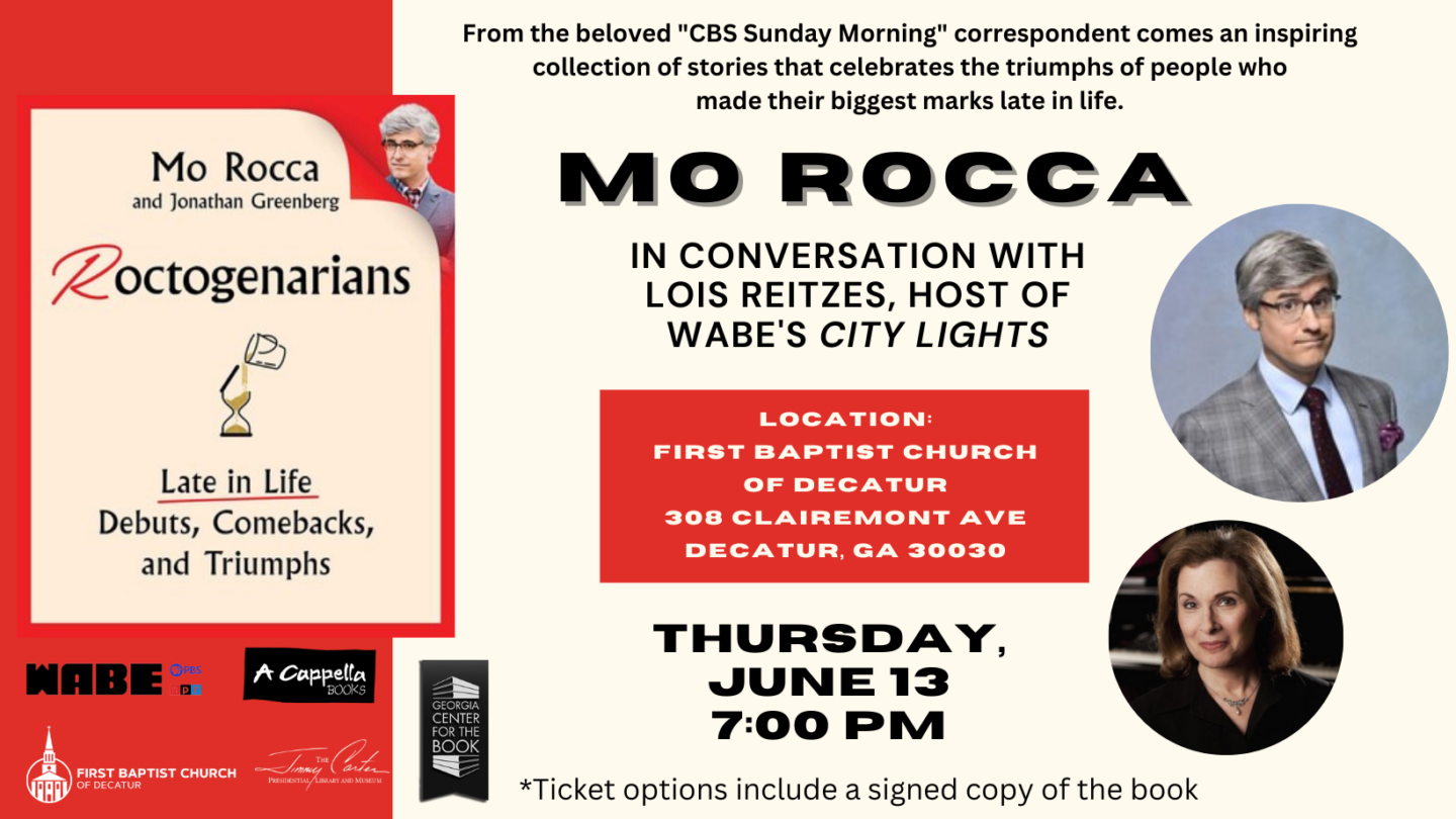 Mo Rocca In Conversation With Lois Reitzes – WABE