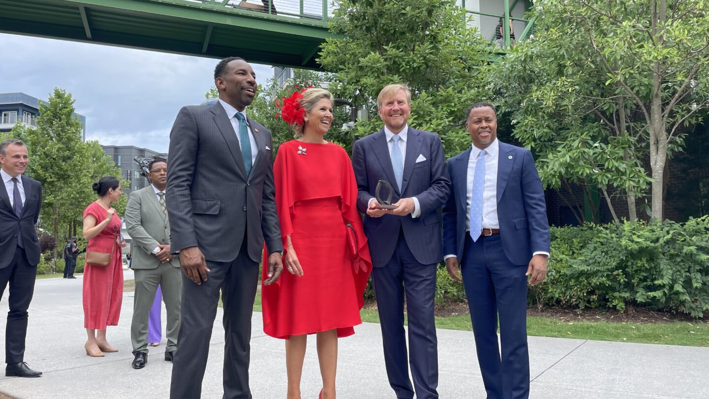 King and queen of the Netherlands pay tribute to MLK during visit to ...