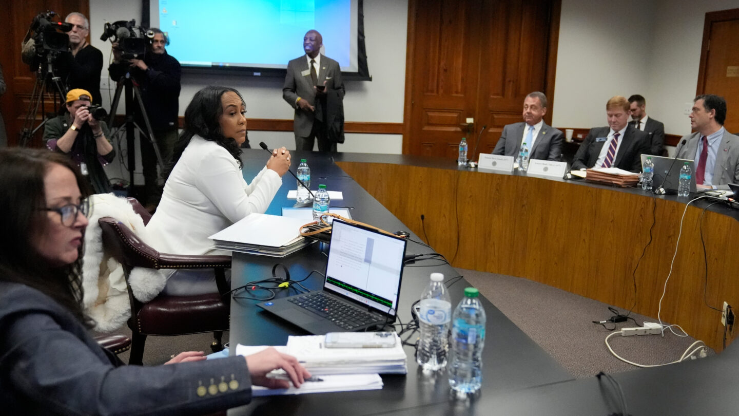 Watch Live: Georgia Senate special committee questions Fani Willis over ...